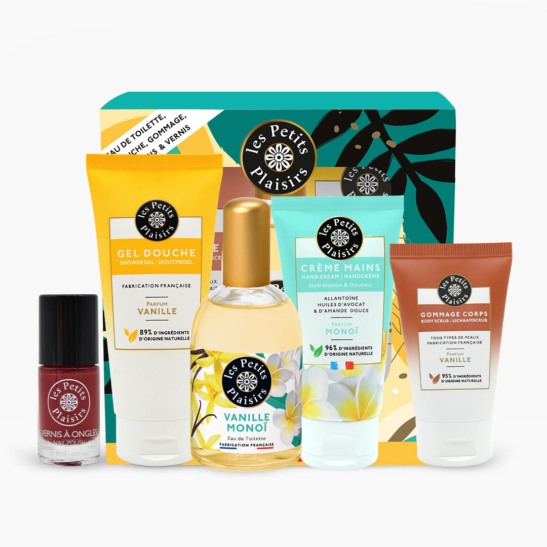 Coffret Vanille Monoï – Les Petits Plaisirs